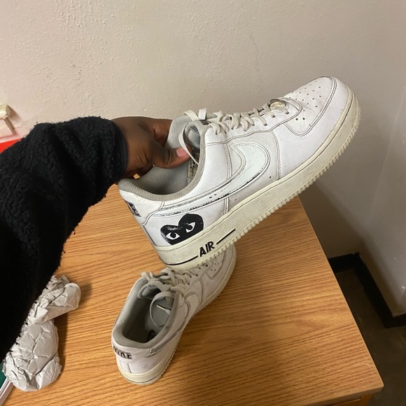 Nike | Shoes | Custom Cdg Air Forces | Poshmark
